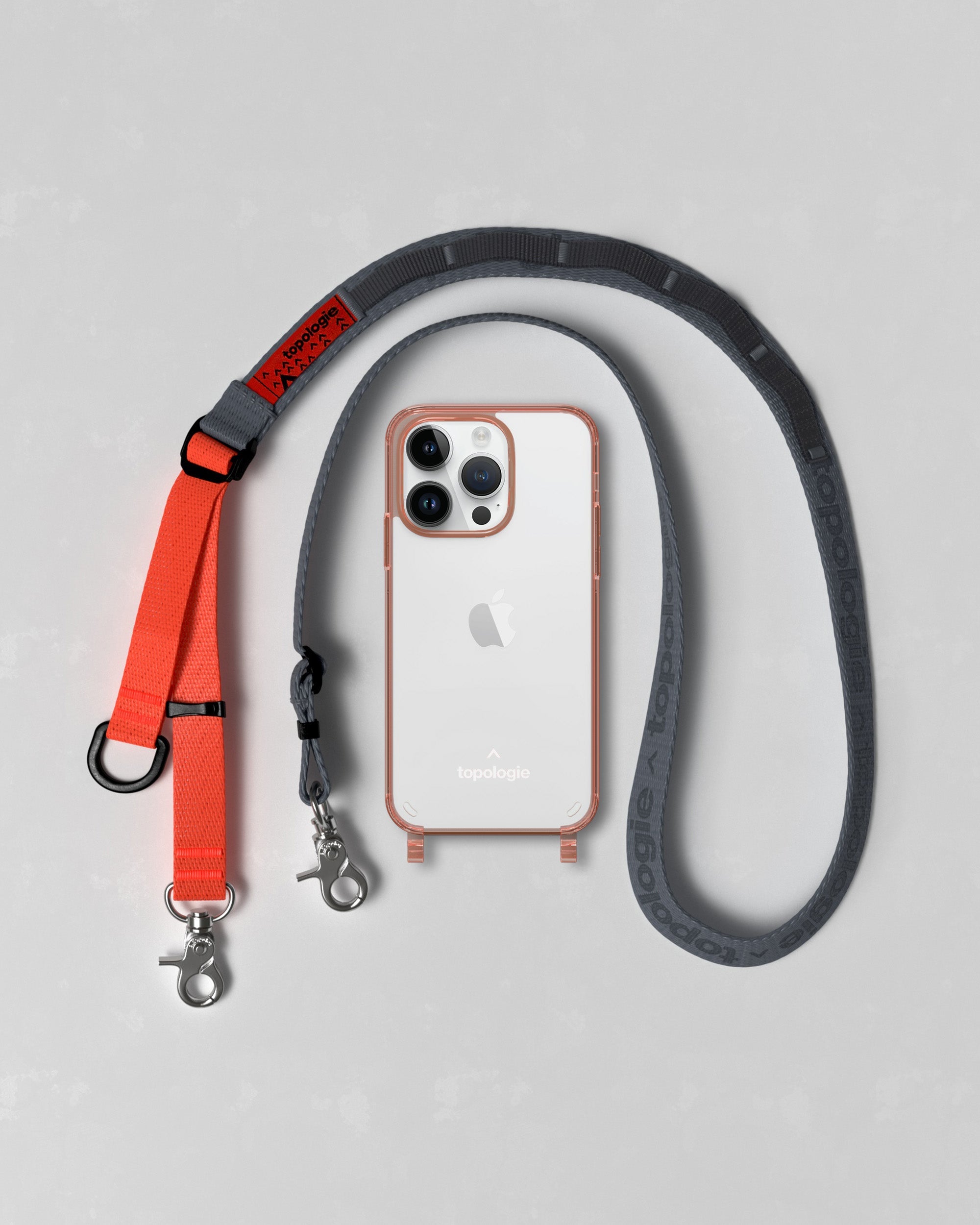 Verdon Phone Case / Blush Pink / Utility Sling Slate – Topologie EU